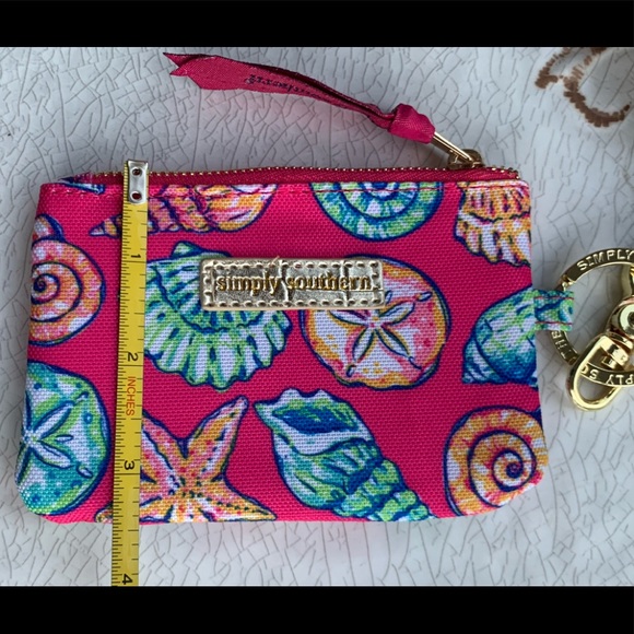 Simply Southern | Bags | Nwt Simply Southern Seashell Coin Id Wallet ...